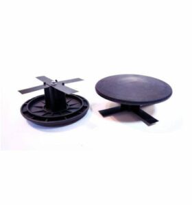 Round Light Pole Caps | Pole Top Covers - Parking Lot Lighting, Maintenance