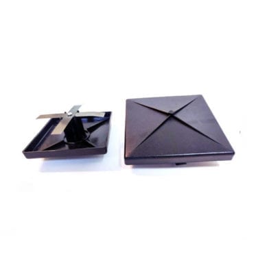 Square Light Pole Caps | Pole Top Covers - Parking Lot Lighting ...