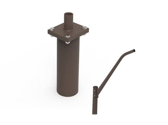 1 Fixture Poles for LED Light Fixtures - Led Light Pole